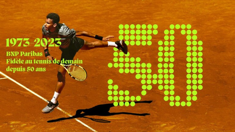 Roland-Garros 2023 : comment BNP Paribas fête ses 50 ans de partenariat ...